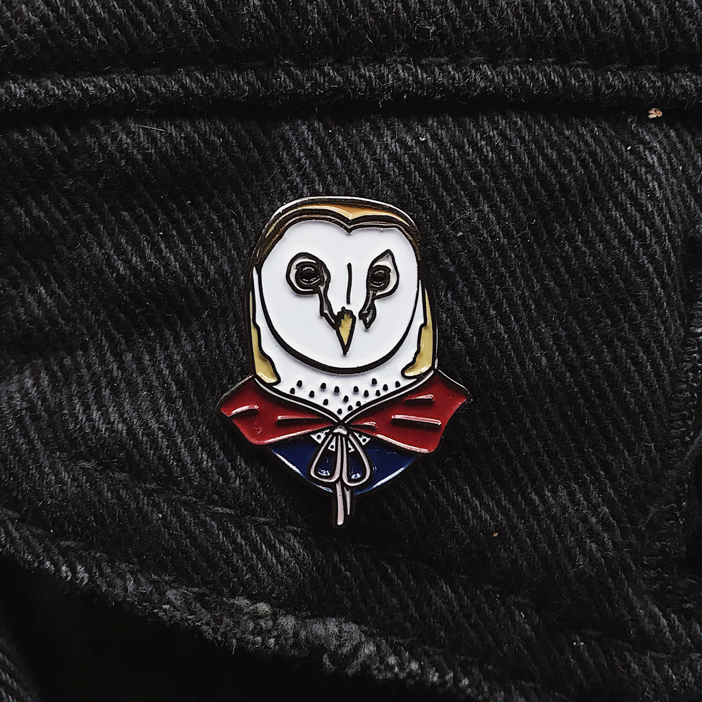 Enamel Pin Owl Nature Pin Barn Owl Pin Ryan Berkley | Etsy