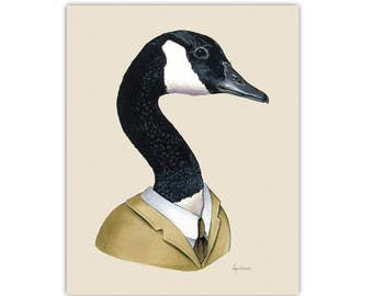 Canada Goose Print 8x10 | Etsy