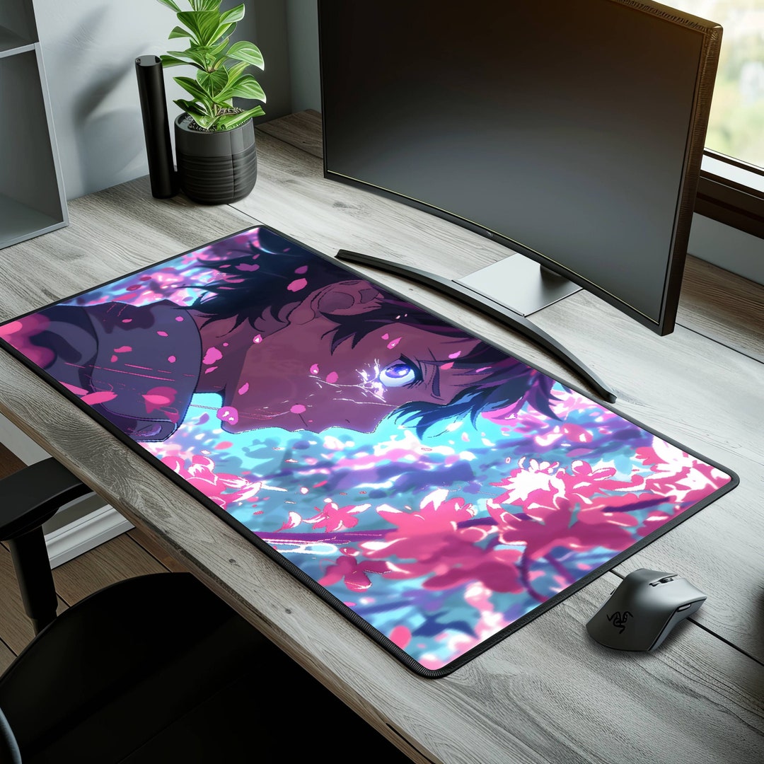 Unique Anime Guy Desk Mat XXL Mouse Pad for Gaming, Mouse Mat, Gaming ...