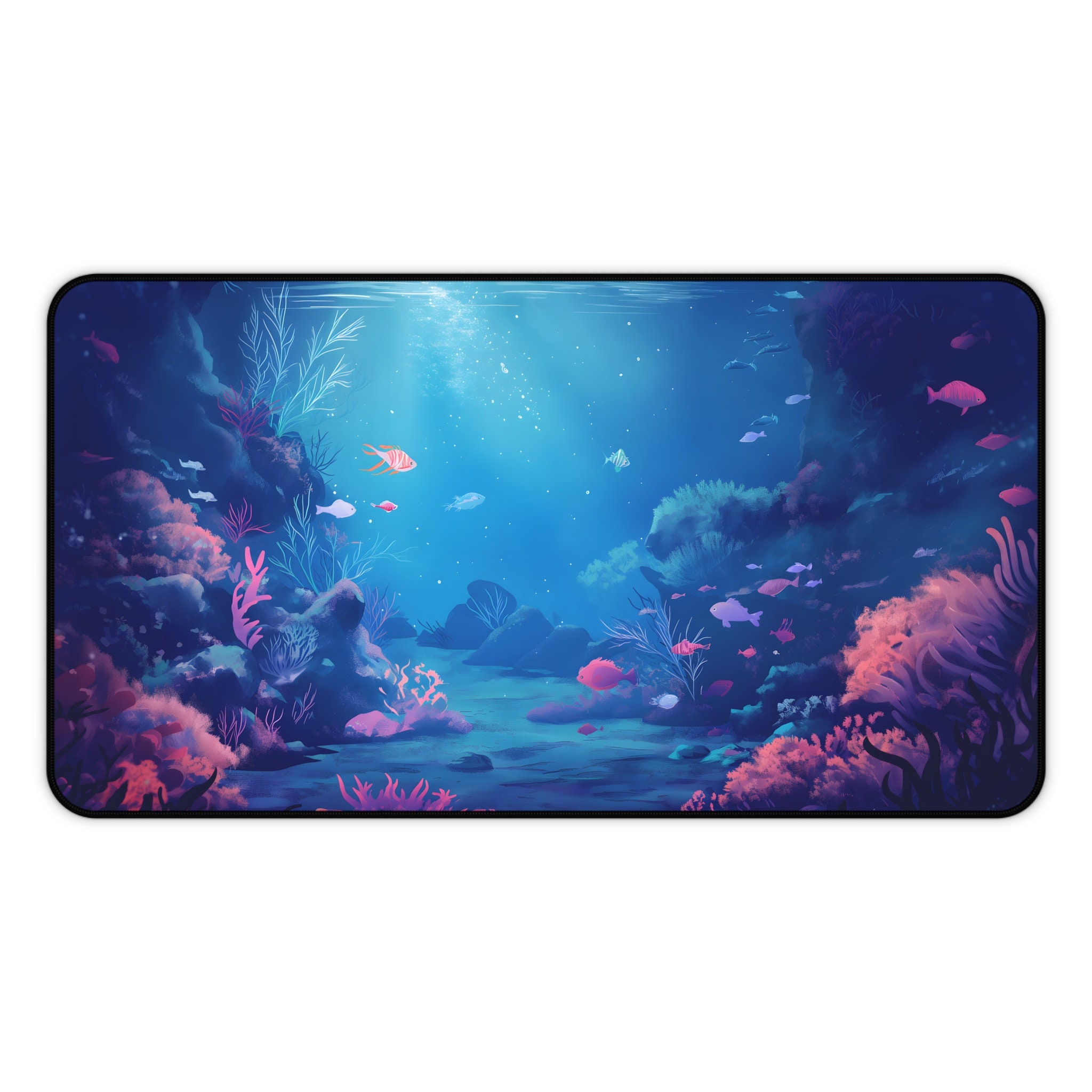 Underwater Ocean Mouse Pad, High Quality XXL Mouse Pad, Cute Keyboard ...