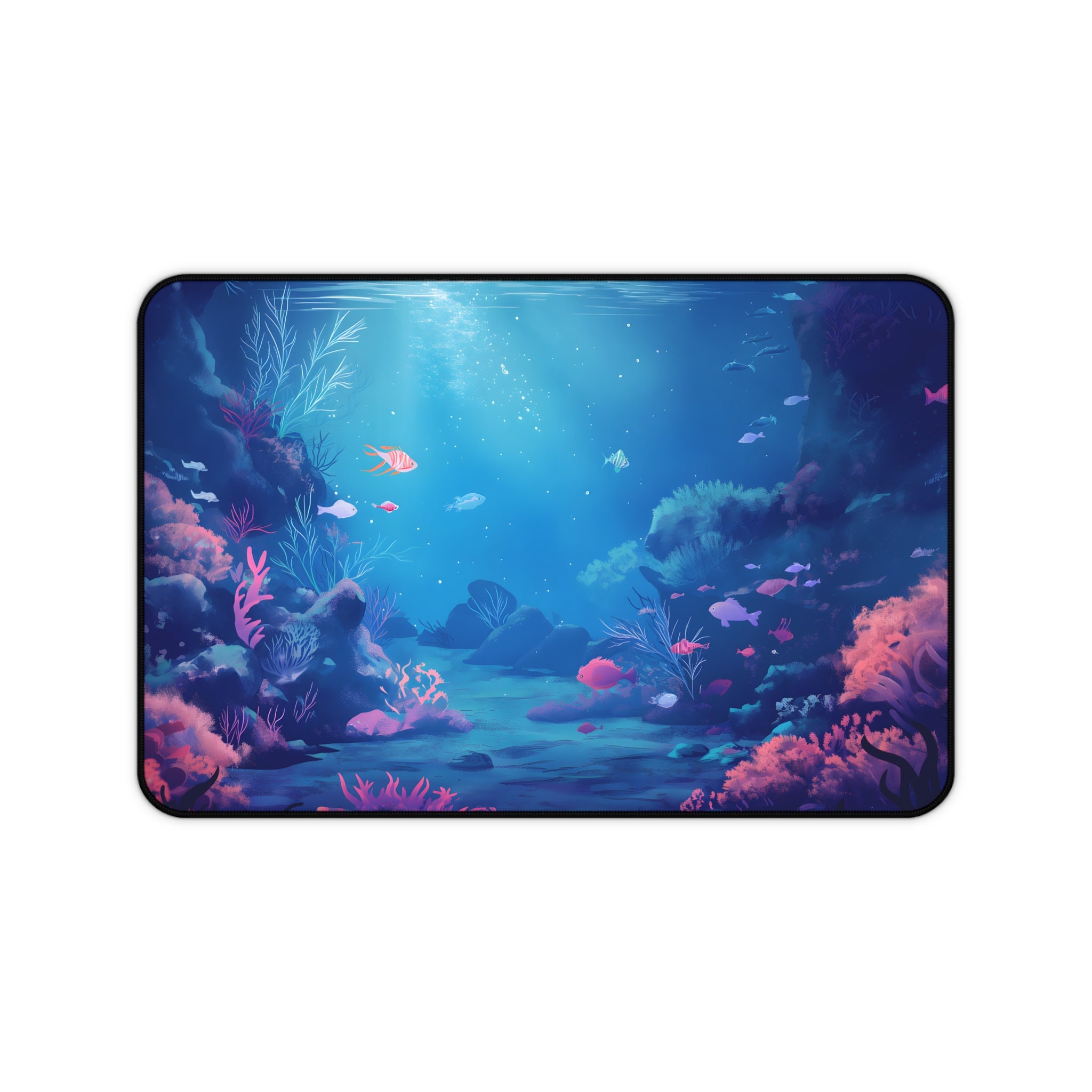 Underwater Ocean Mouse Pad, High Quality XXL Mouse Pad, Cute Keyboard ...