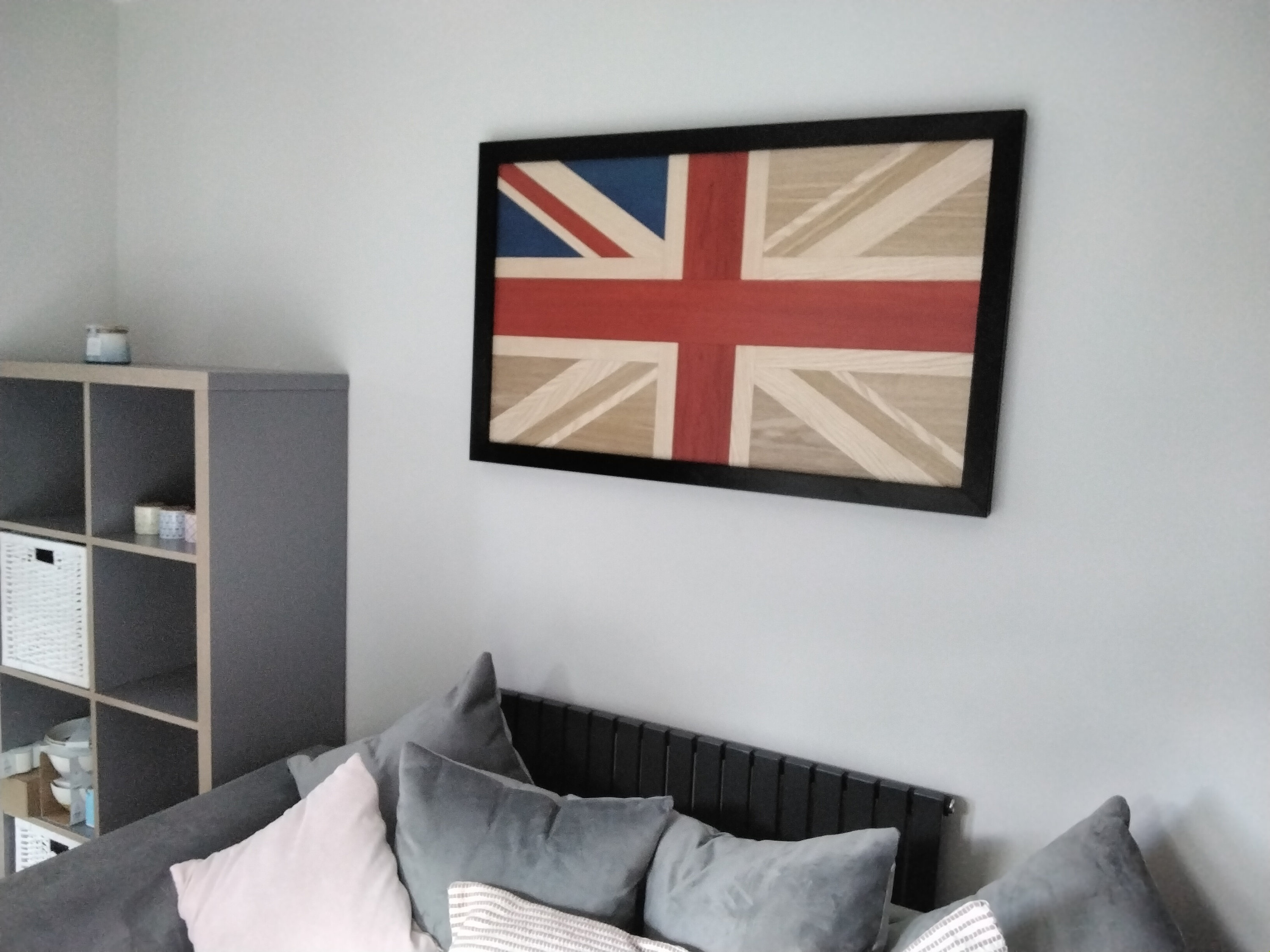Wood Union Jack Flag Picture Wall Art - Etsy
