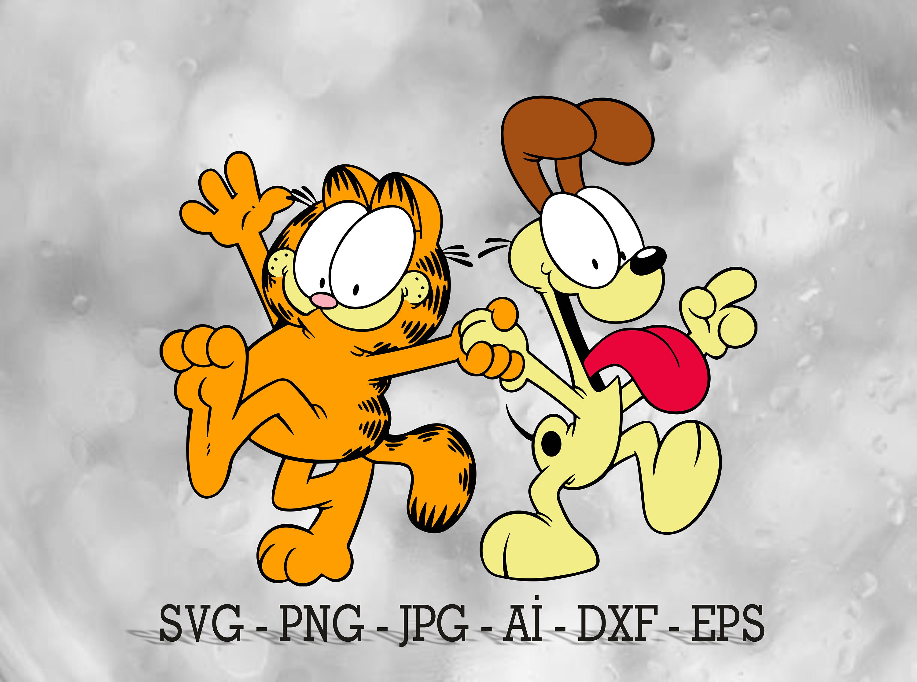 Garfield Svg, Garfield Bundle Svg, Garfield Clipart, Svg Files for ...