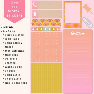 Best Teacher Life Digital Planner W/ Digital Stickers Undated Planner ...