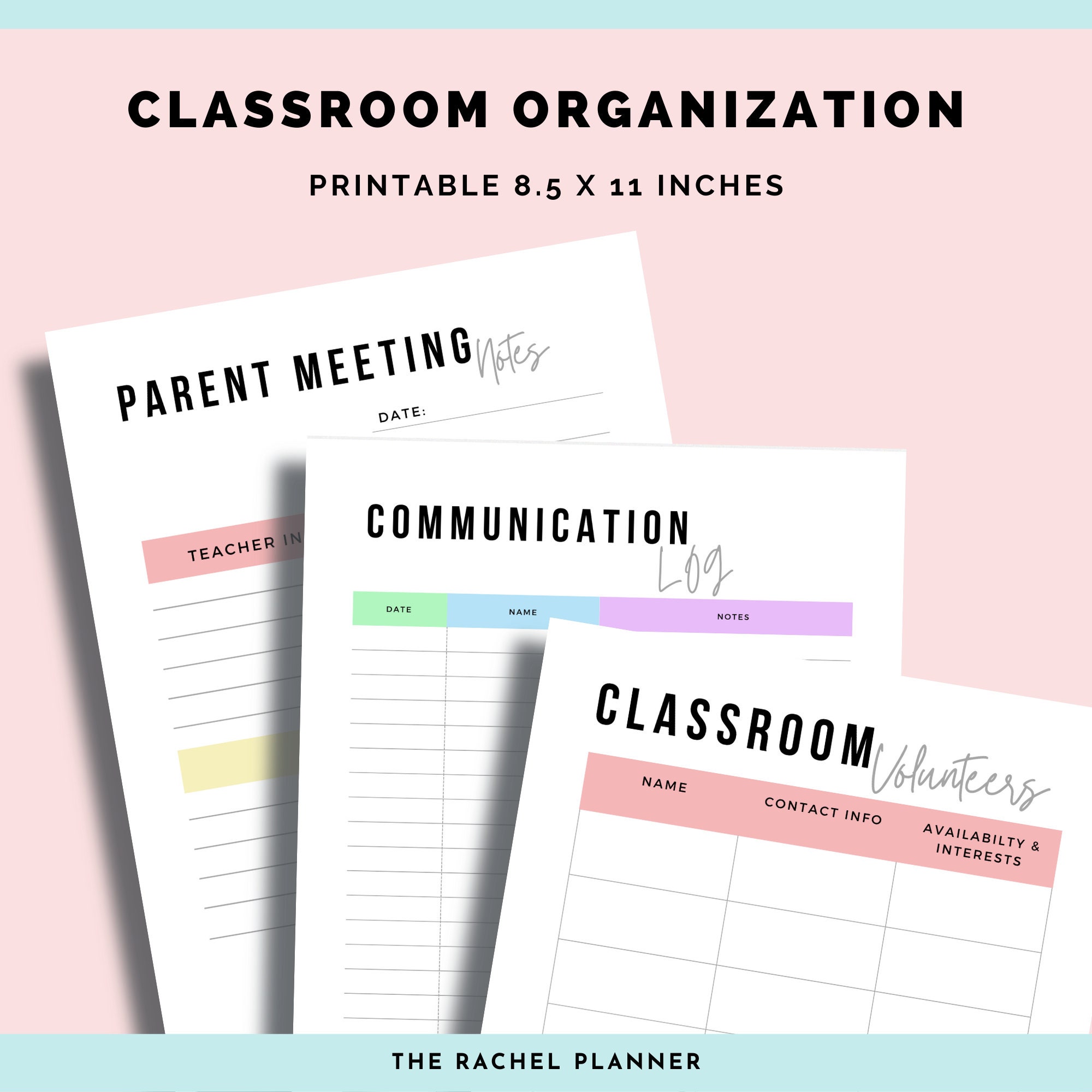 Ultimate MEGA Teacher Binder Planner Printable Teacher Binder - Etsy ...