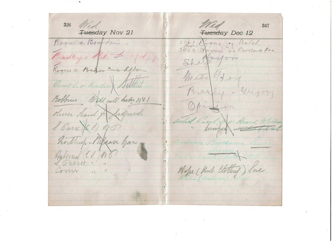 Antique National Diary Planner 1916 Vintage Diary Planner - Etsy