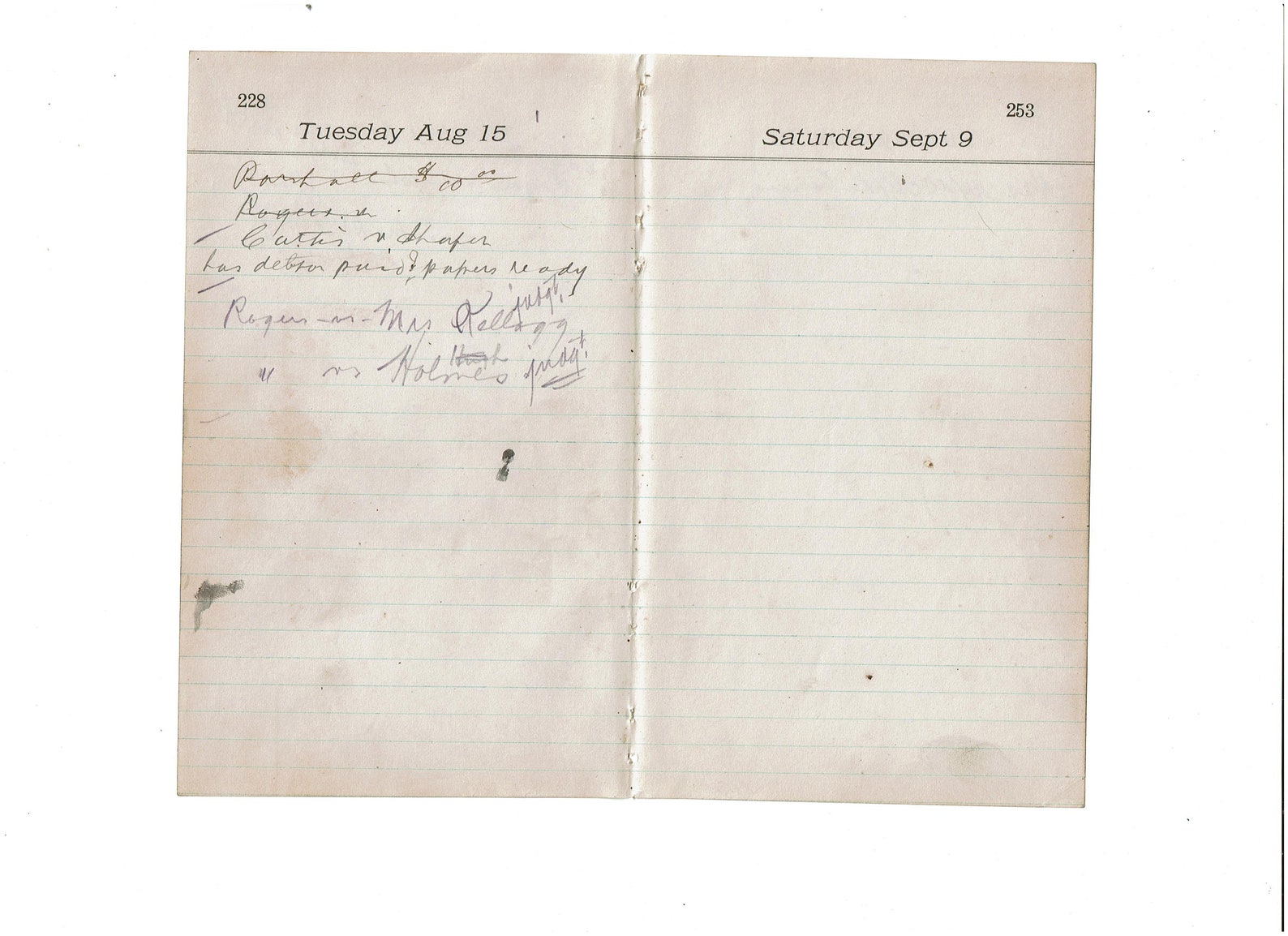 Antique National Diary Planner 1916, Vintage Diary Planner 1916 ...