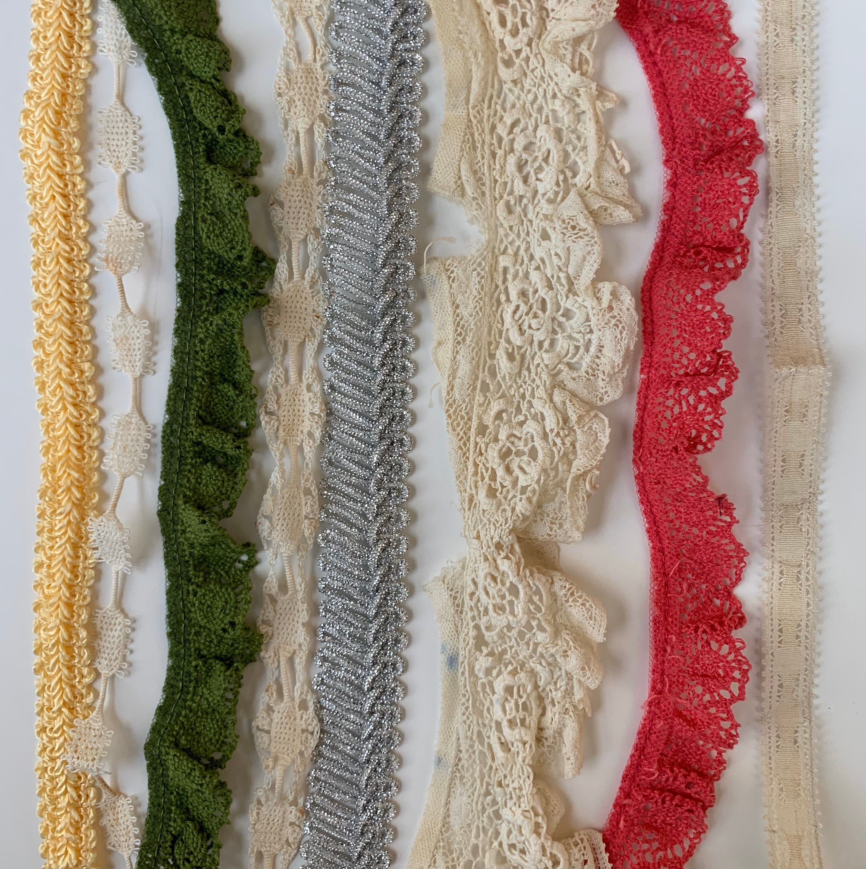 Vintage Lace and Trims Over 5 Yards 12 Lace 18 Lace 20 - Etsy