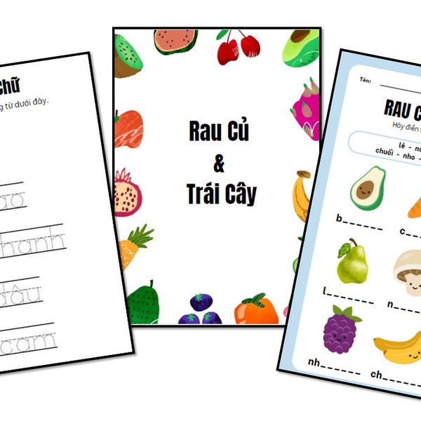 Fruit and Vegetable - Etsy