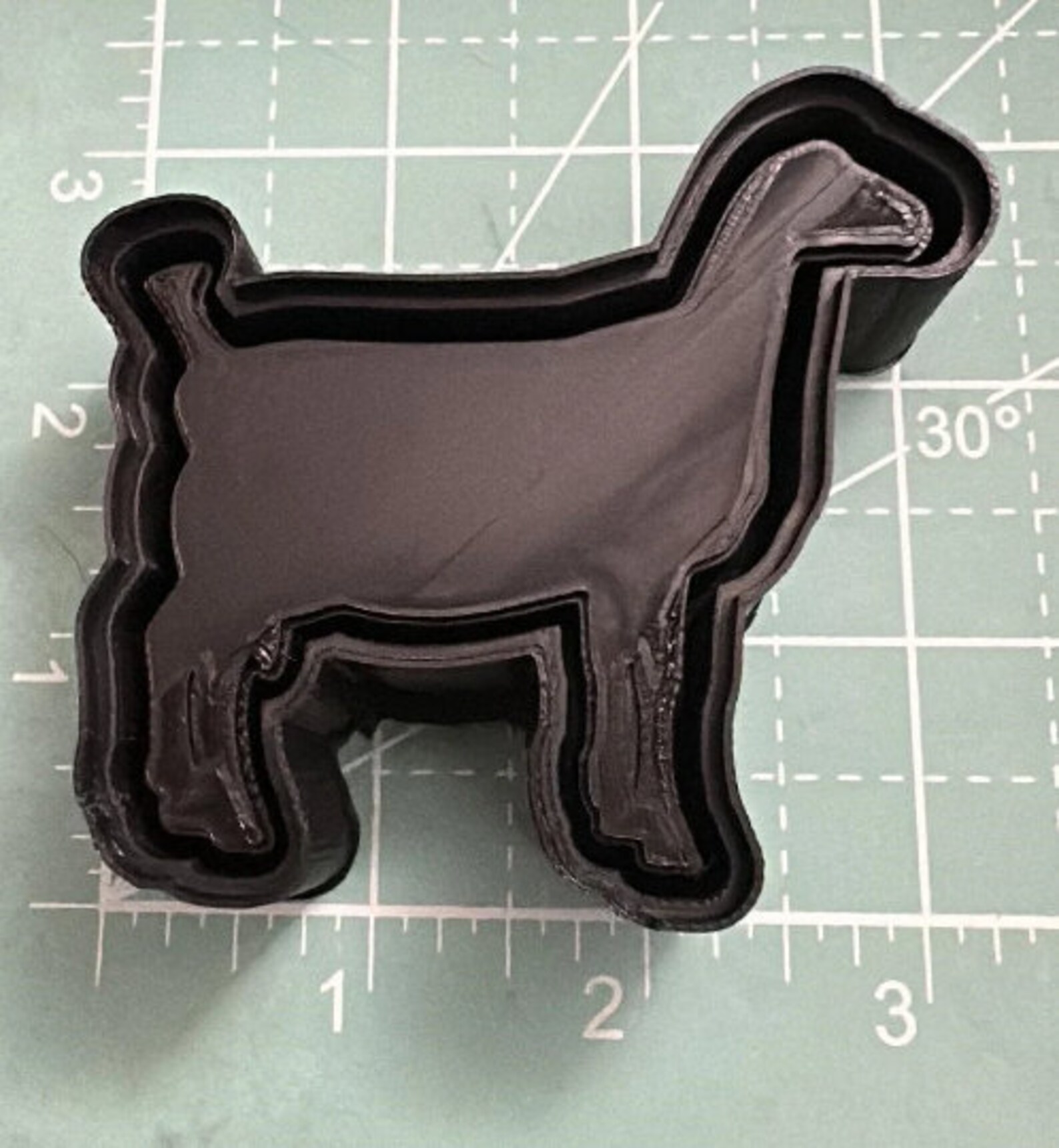 Goat La Mancha - Animal - Regular or Vent Clip Size - Freshie, Clay ...