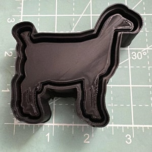 Show Goat / La Mancha / Goat / Regular or Vent Clip / Silicone Freshie ...