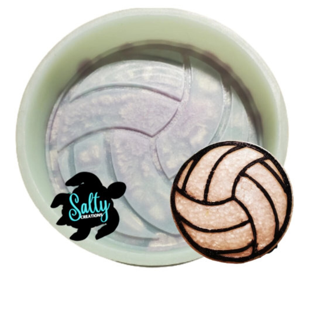 Volleyball - Sport - Regular or Vent Clip Size - Freshie, Clay, Soap ...