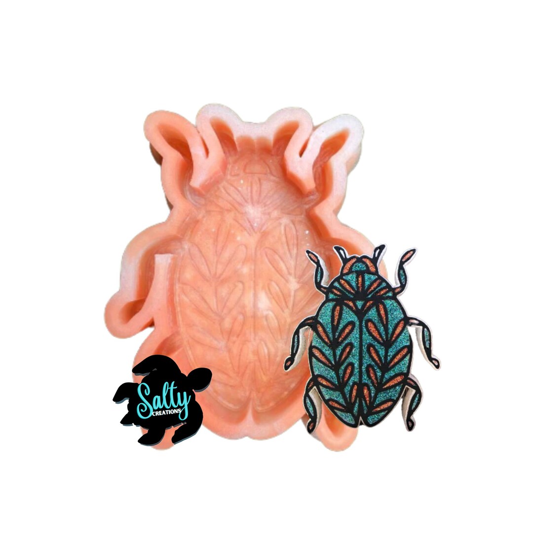 Beetle / Bug / Insect / Silicone Molds / Silicone Freshie Mold ...