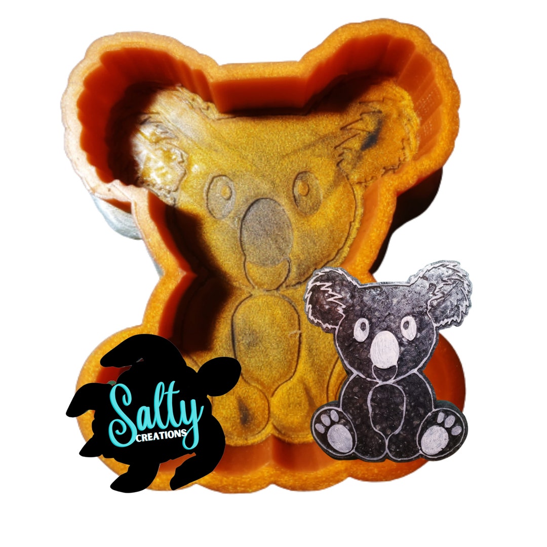 Koala / Regular or Vent Clip / Silicone Freshie Mold / Freshie Mold ...