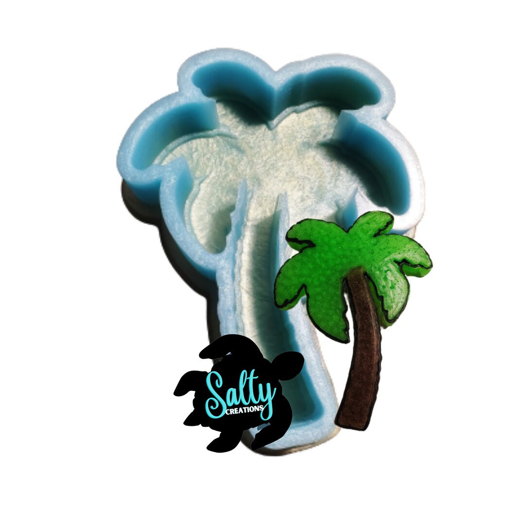 Palm Tree / Tree / Tropical / Regular or Vent Clip / Silicone Mold ...