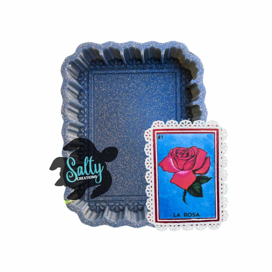 Loteria Frame / Loteria / Cardstock Mold / Frame / Silicone Freshie ...
