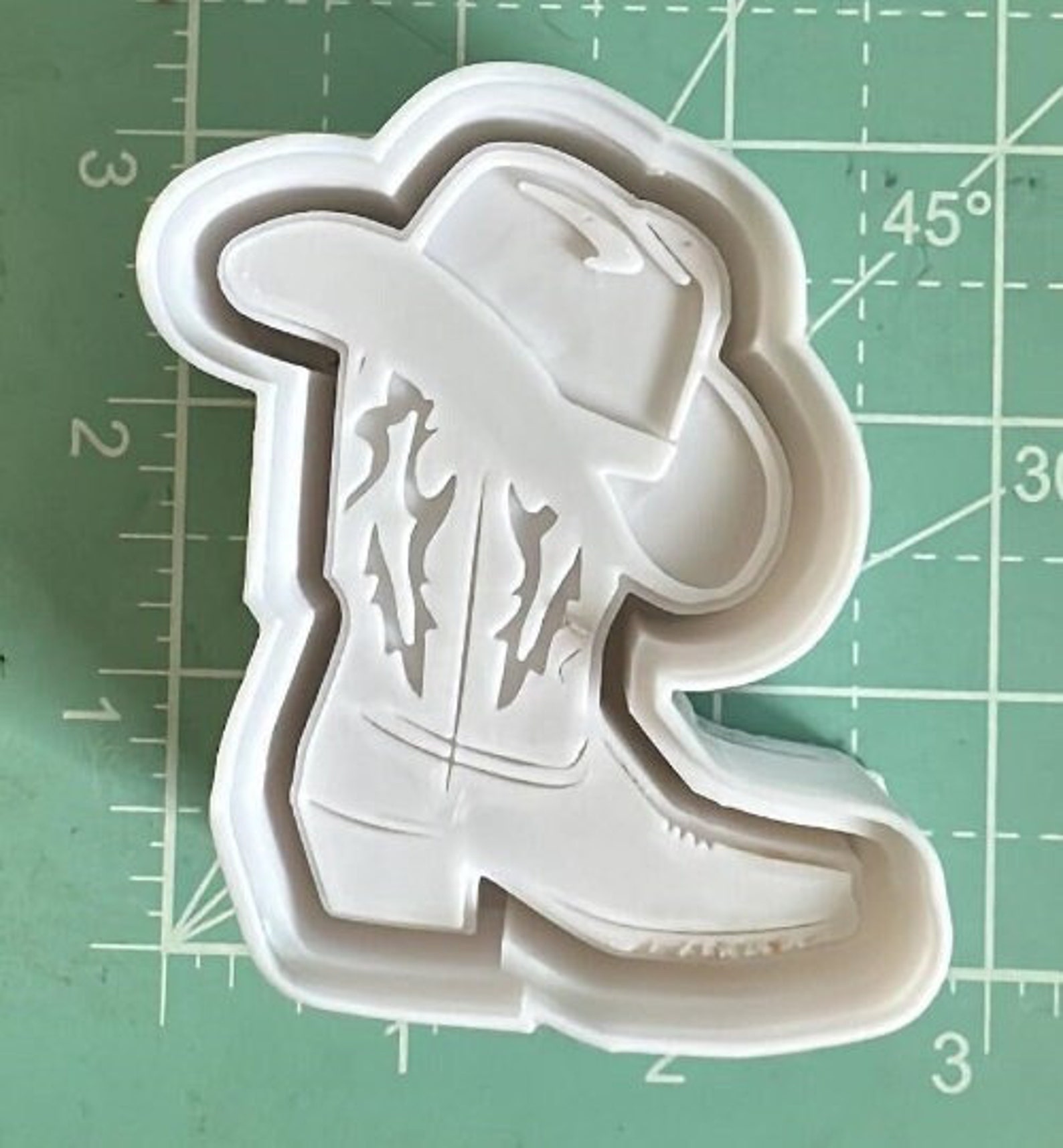 Boot and Hat / Regular or Vent Clip / Silicone Freshie Mold / Freshie ...