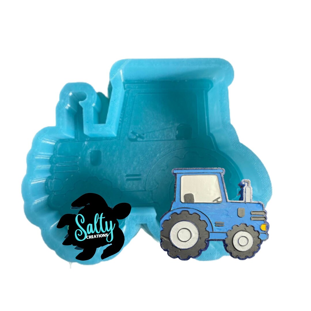 Tractor / Silicone Mold / Silicone Freshie Mold / Freshie Mold / Mold ...