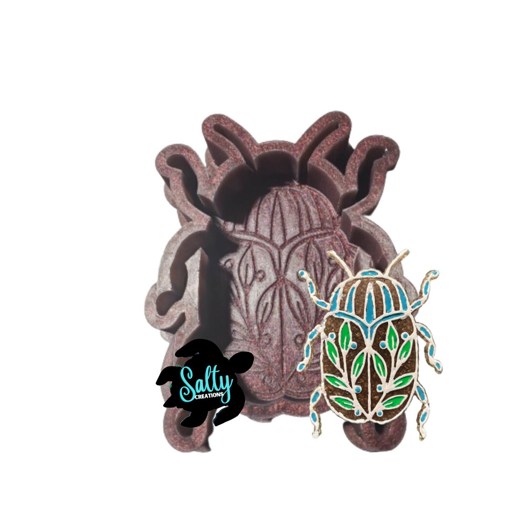 Plant Beetle / Insect / Silicone Molds / Silicone Freshie Mold ...
