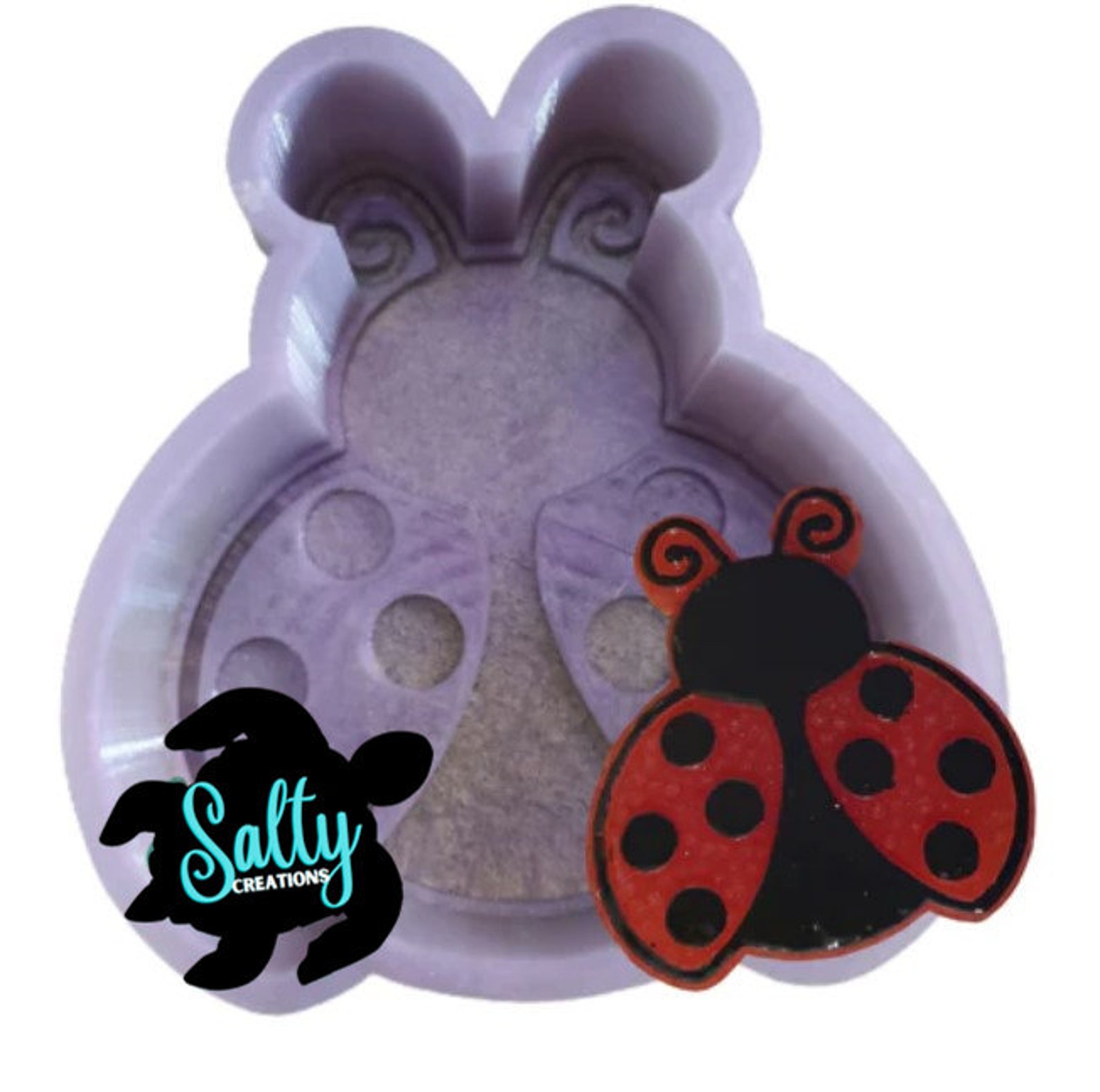 Ladybug / Insect / Good Luck Bug / Regular or Vent Clip / Freshie Mold ...