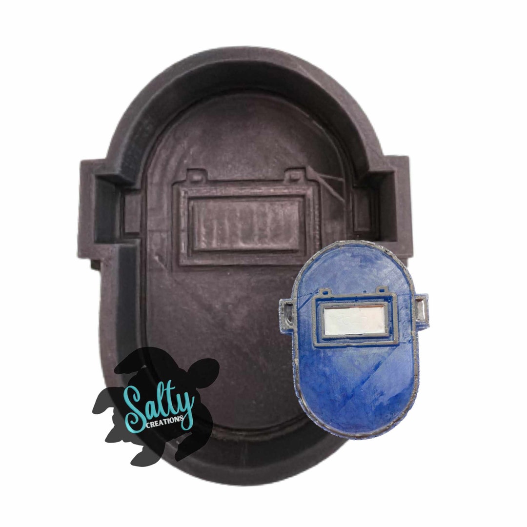 Welding Mask - Regular or Vent Clip Size - Freshie, Clay, Soap, Wax ...