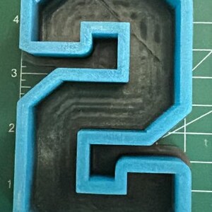 Letter S / Regular or Vent Clip / Silicone Mold / Silicone Freshie Mold ...