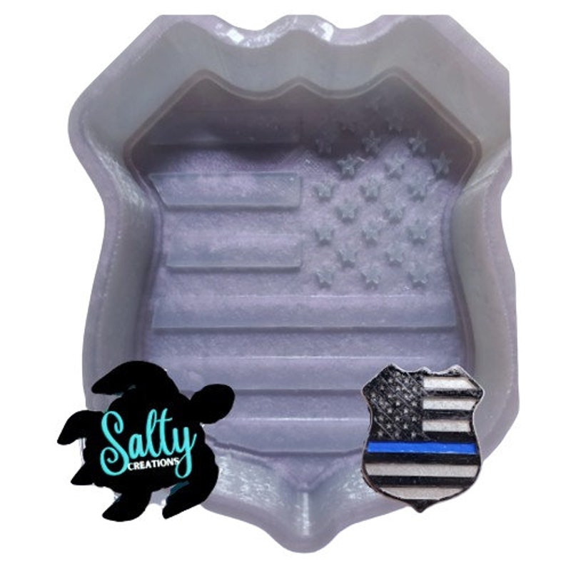 Silicone Police Badge - Etsy