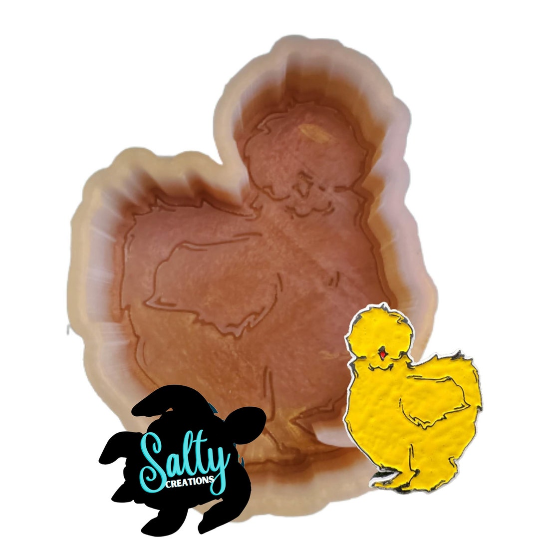 Silkie / Chicken / Silicone Freshie Mold / Freshie Mold / Silicone Mold ...