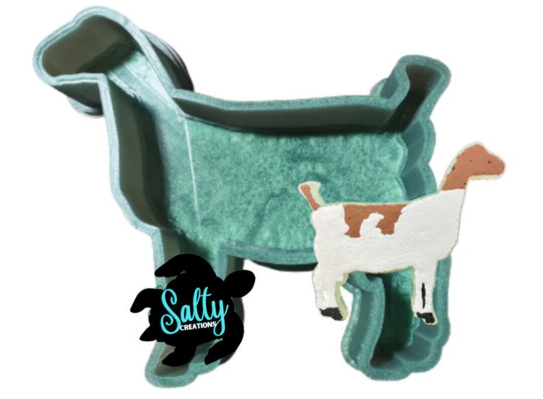 Show Goat / La Mancha / Goat / Regular or Vent Clip / Silicone Freshie ...