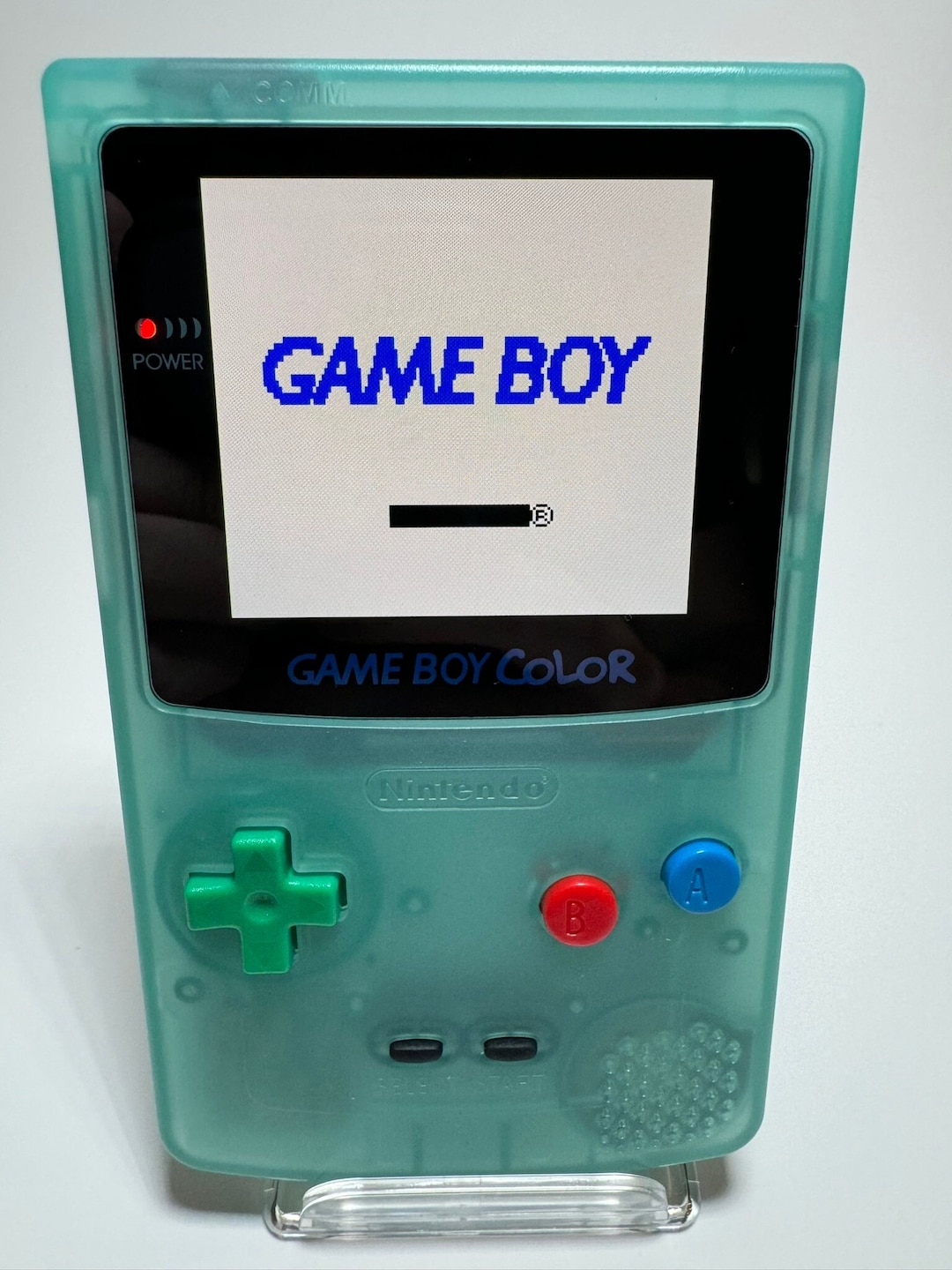 Clear Blue AMOLED *touch Screen* Display Gameboy Color - Etsy