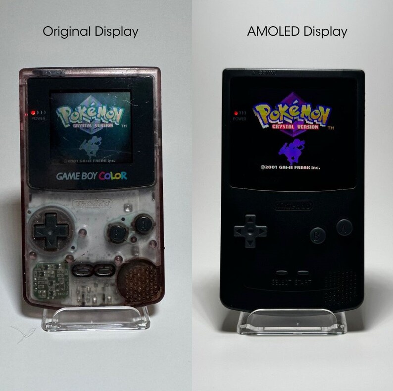 Ocean Blue Gameboy Color With AMOLED Touch Screen - Etsy