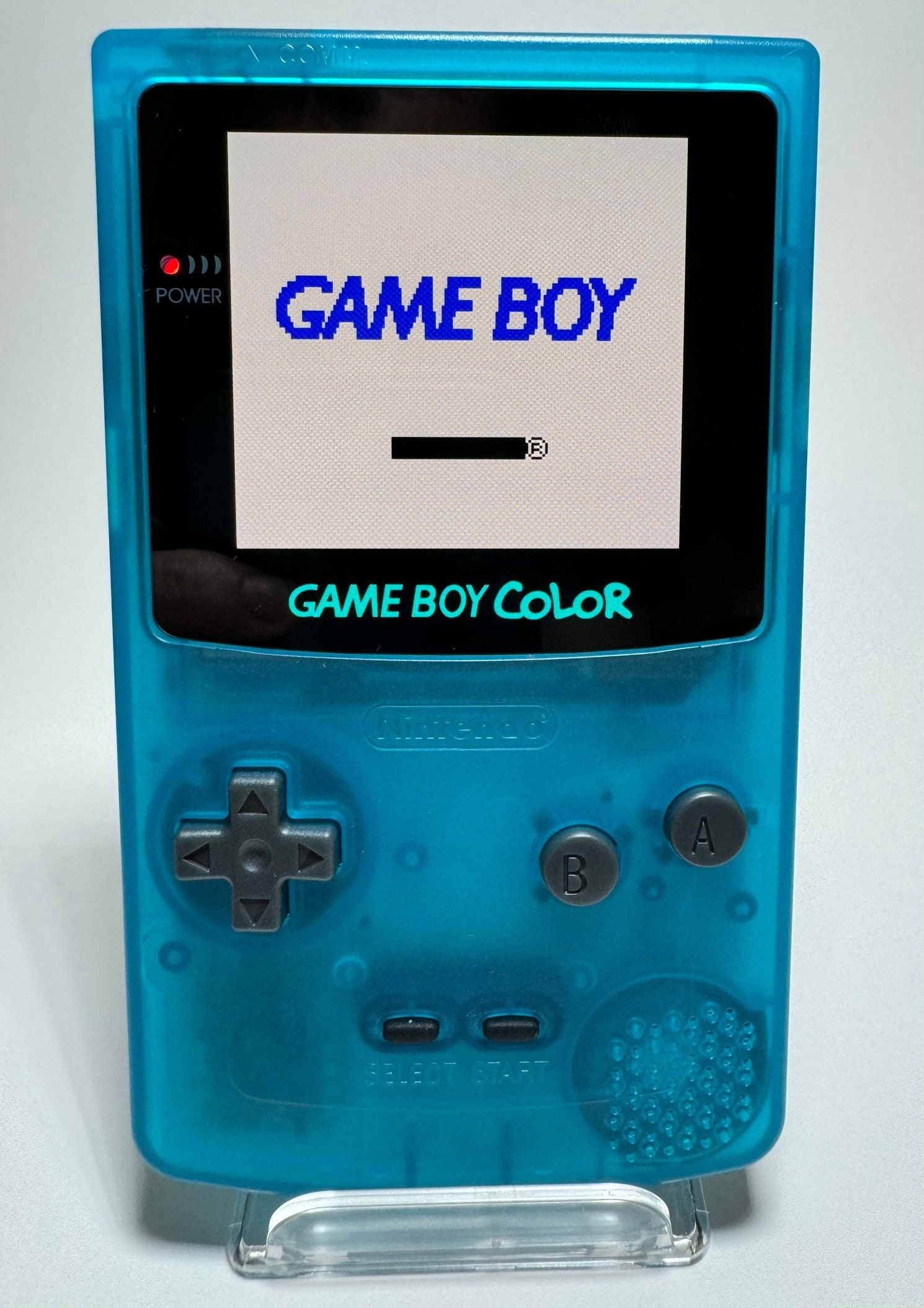 Ocean Blue Gameboy Color With AMOLED Touch Screen - Etsy