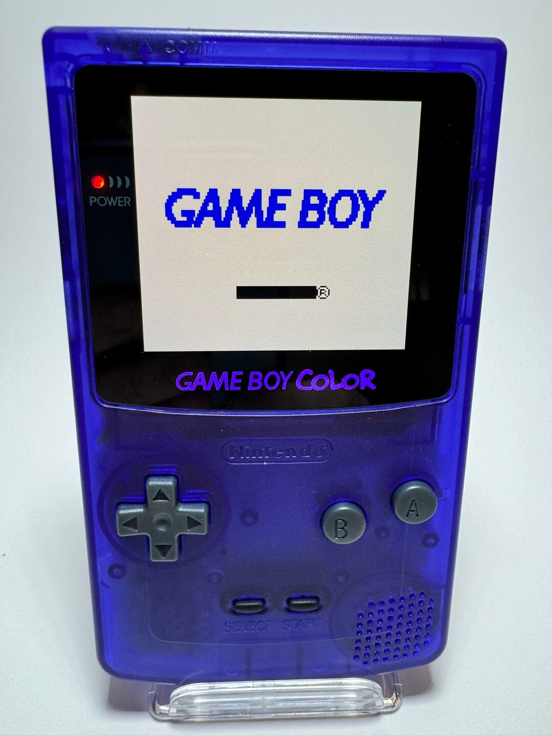 PURPLE AMOLED touch Screen Display Gameboy Color Great Gift for Dad - Etsy