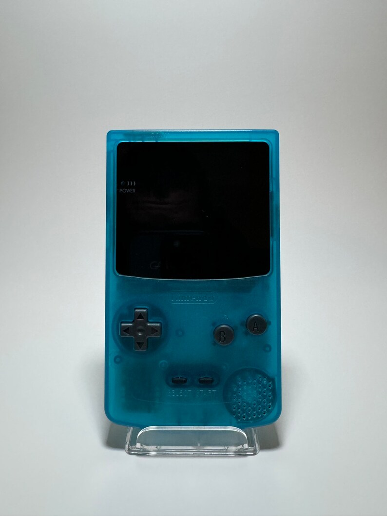 Ocean Blue Gameboy Color With AMOLED Touch Screen - Etsy