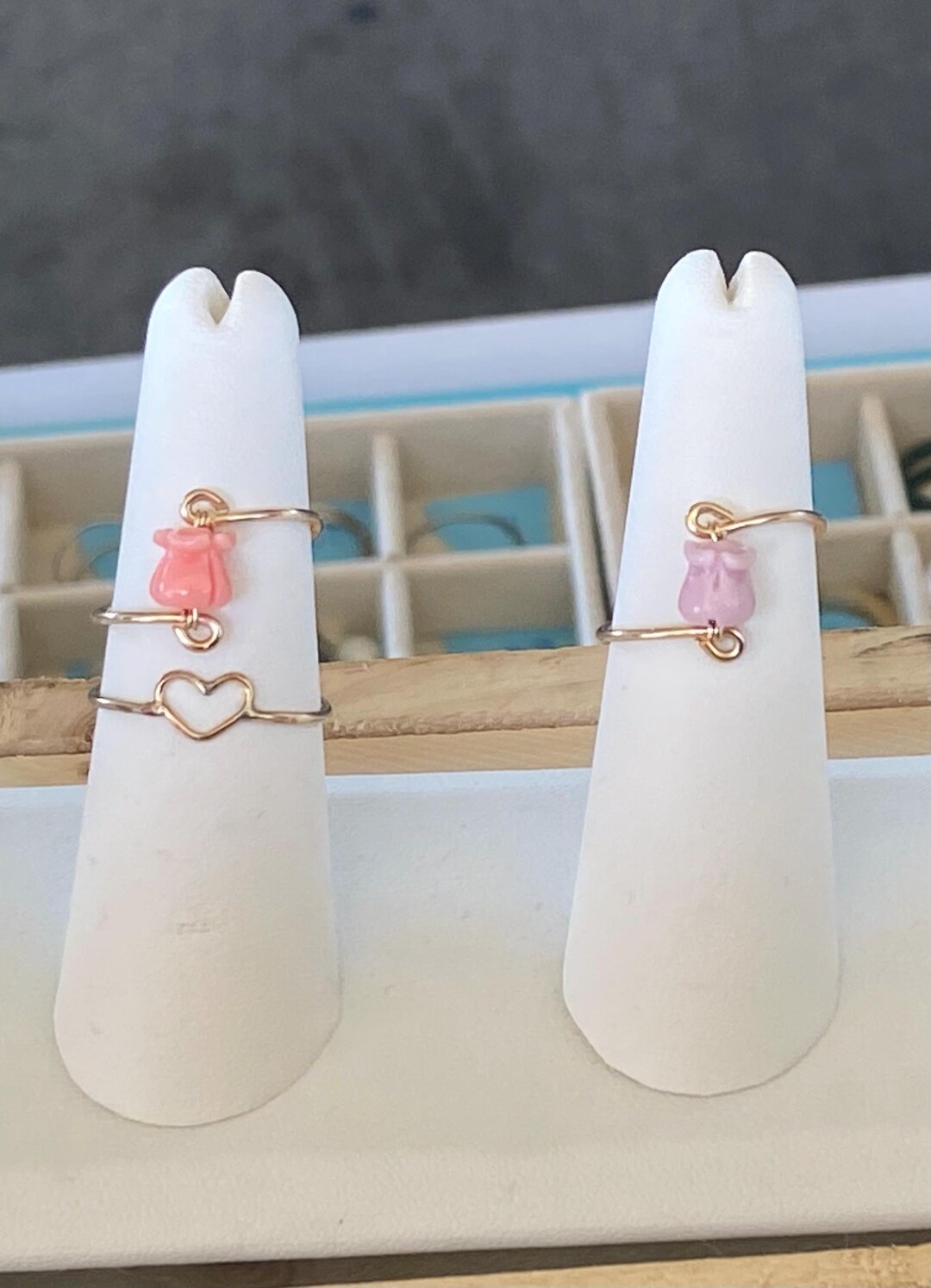 Gold Filled Crown Flower Pua Spiral Ring Hawaiian Flower Jewelry ...