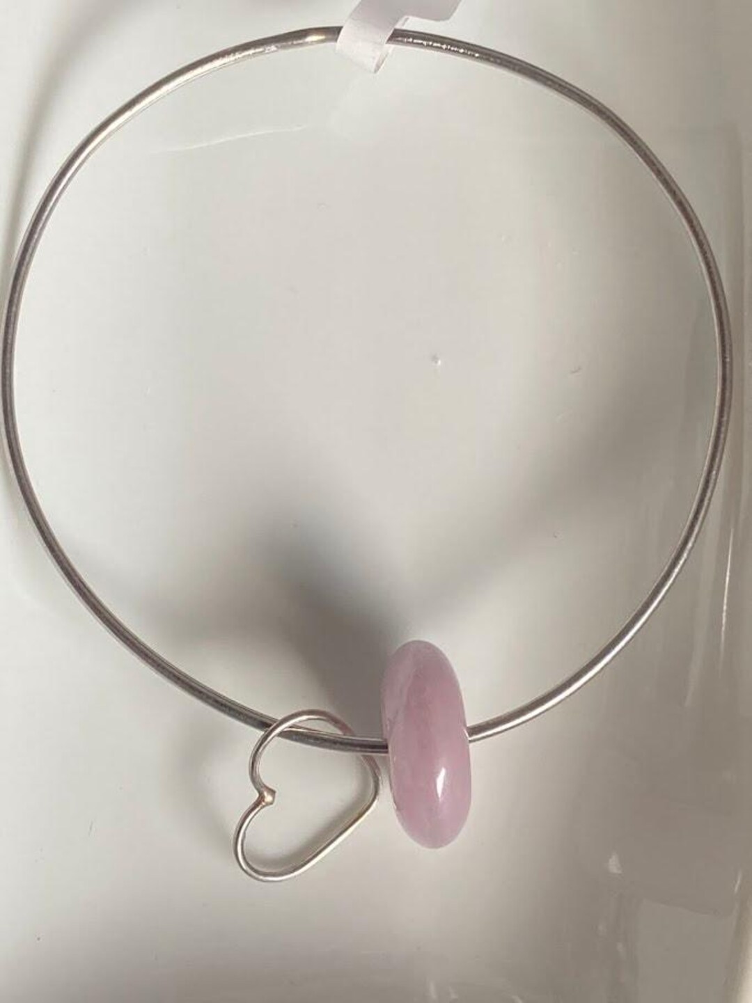 Large Kunzite Donut Bangle (adult) - Etsy