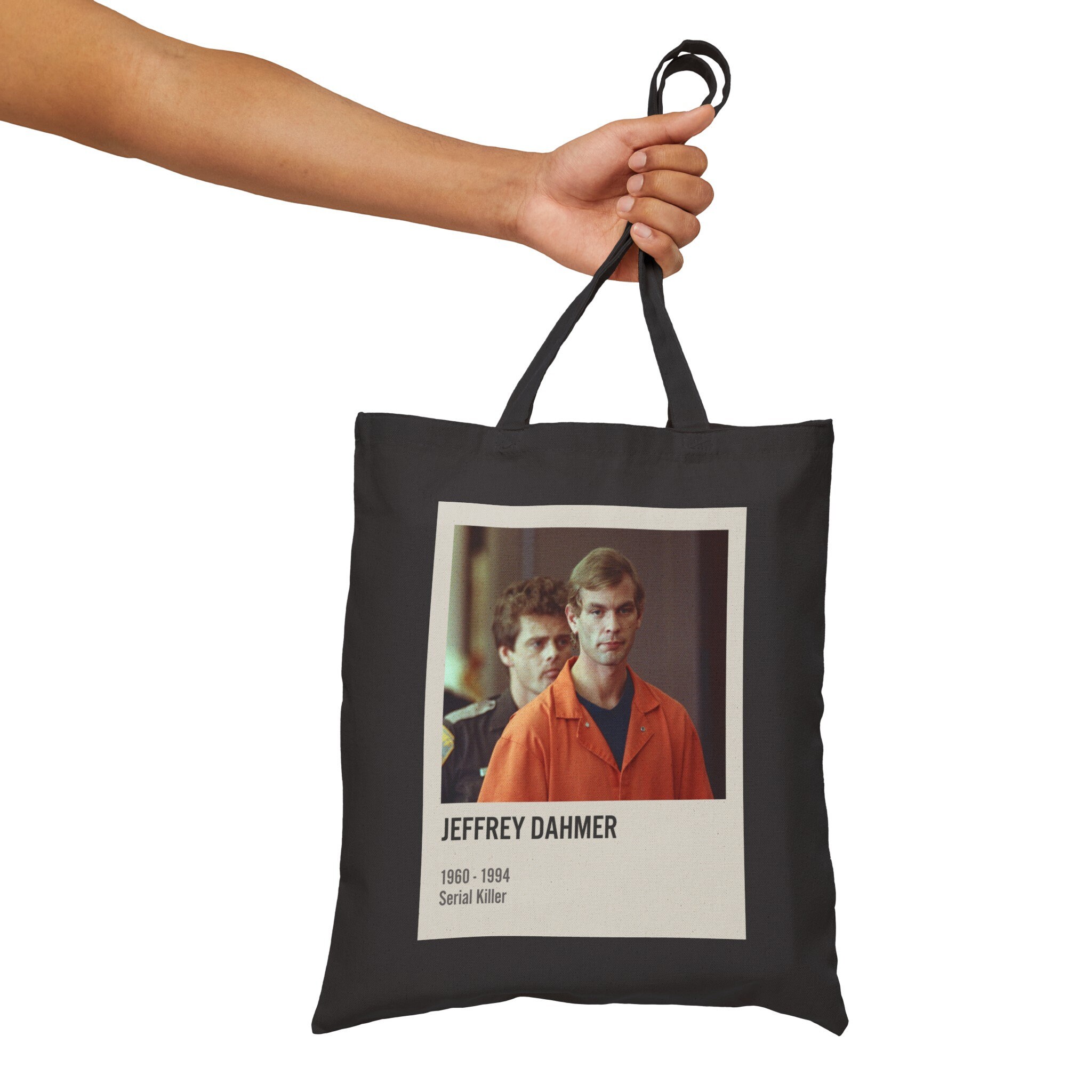 Jeffrey Dahmer Tote Bag Cotton Canvas Milwaukee Cannibal Jeffrey Dahmer ...