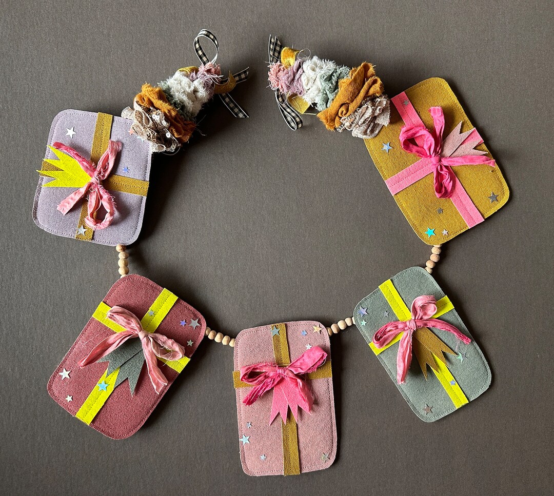 Whimsical Present Banner MADE TO ORDER - Etsy