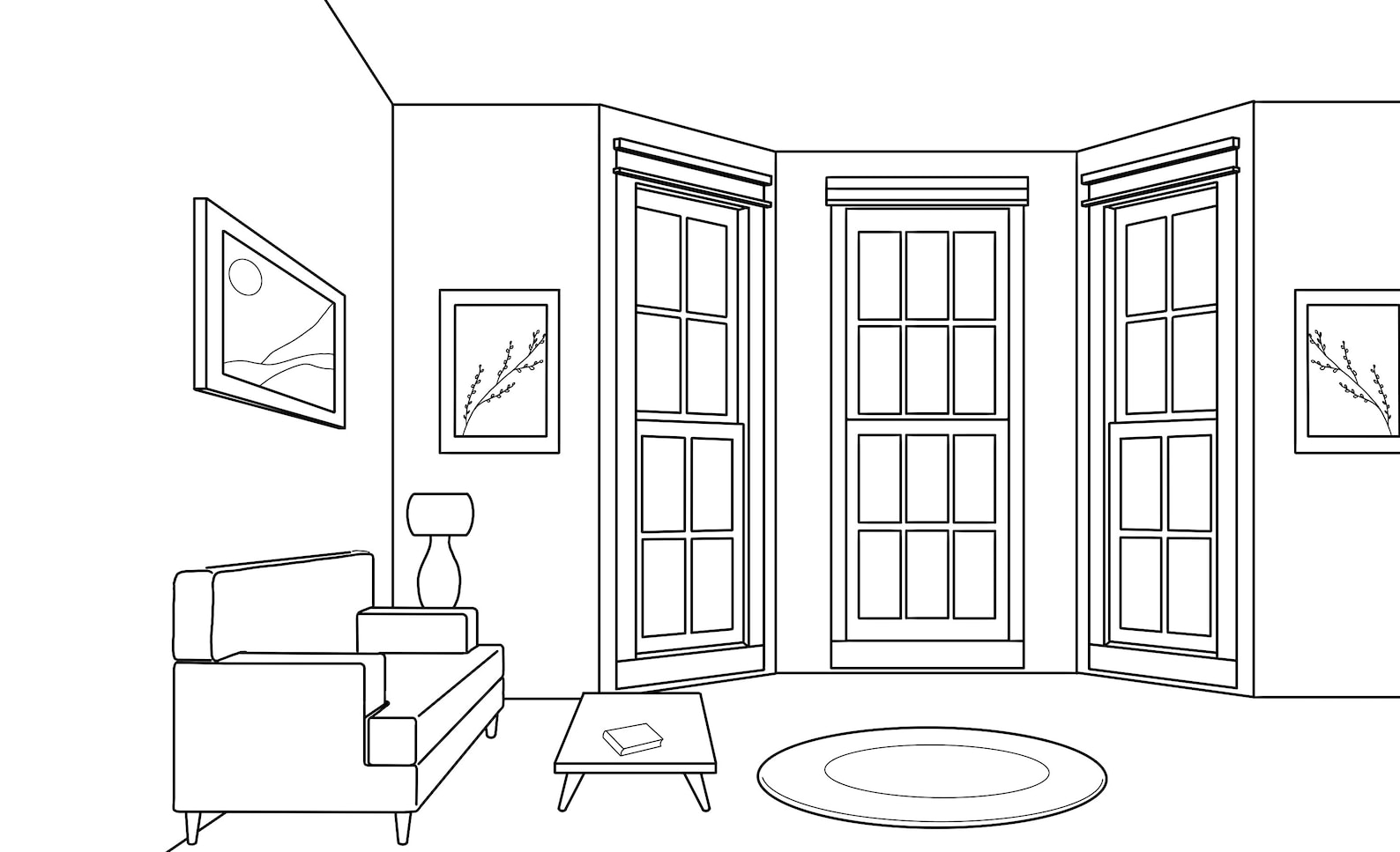 Living Room Window Light - Etsy