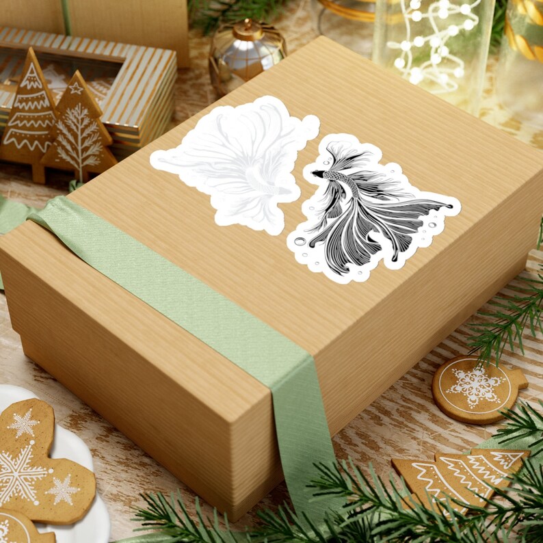 Gojo and Geto Anime Jujutsu Kaisen JJK Betta Fish Sticker Gifts for Him ...