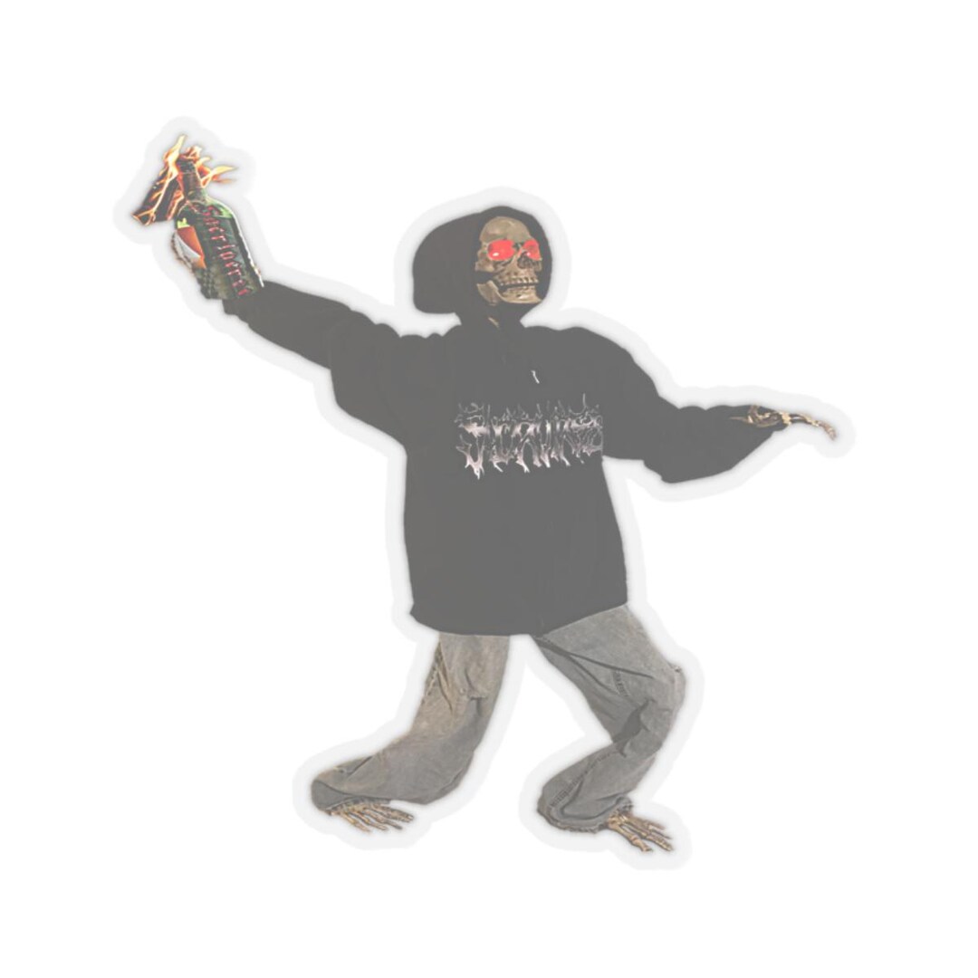 Sacriverse Skeleton Rebellion Sticker - Etsy