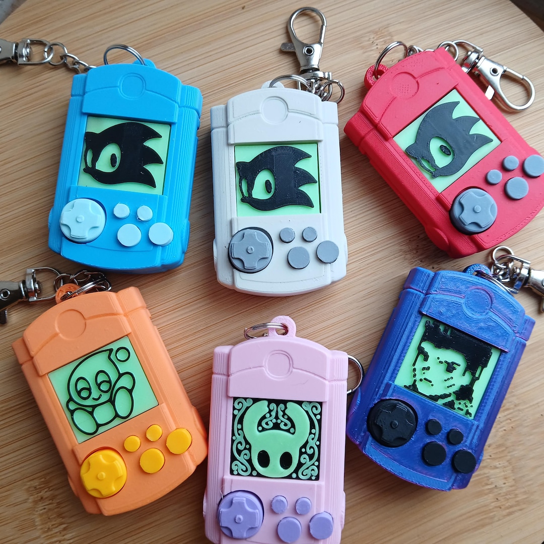 SEGA VMU 3d Printed Charms With Swappable Face Plates - Etsy