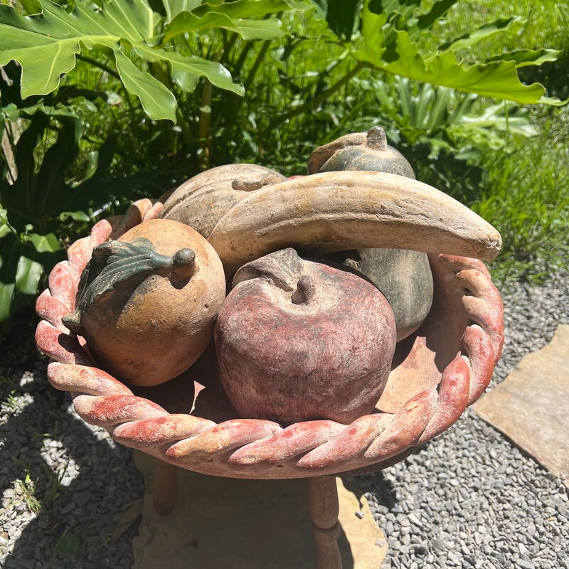 Pottery Fruit Bowl - Etsy