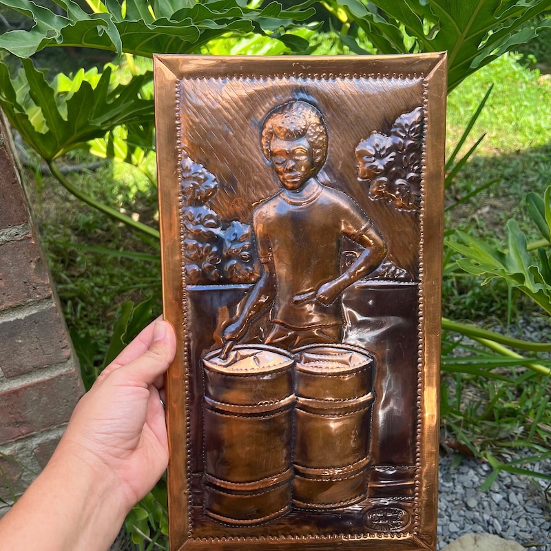 Repousse Copper Wall Art - Etsy