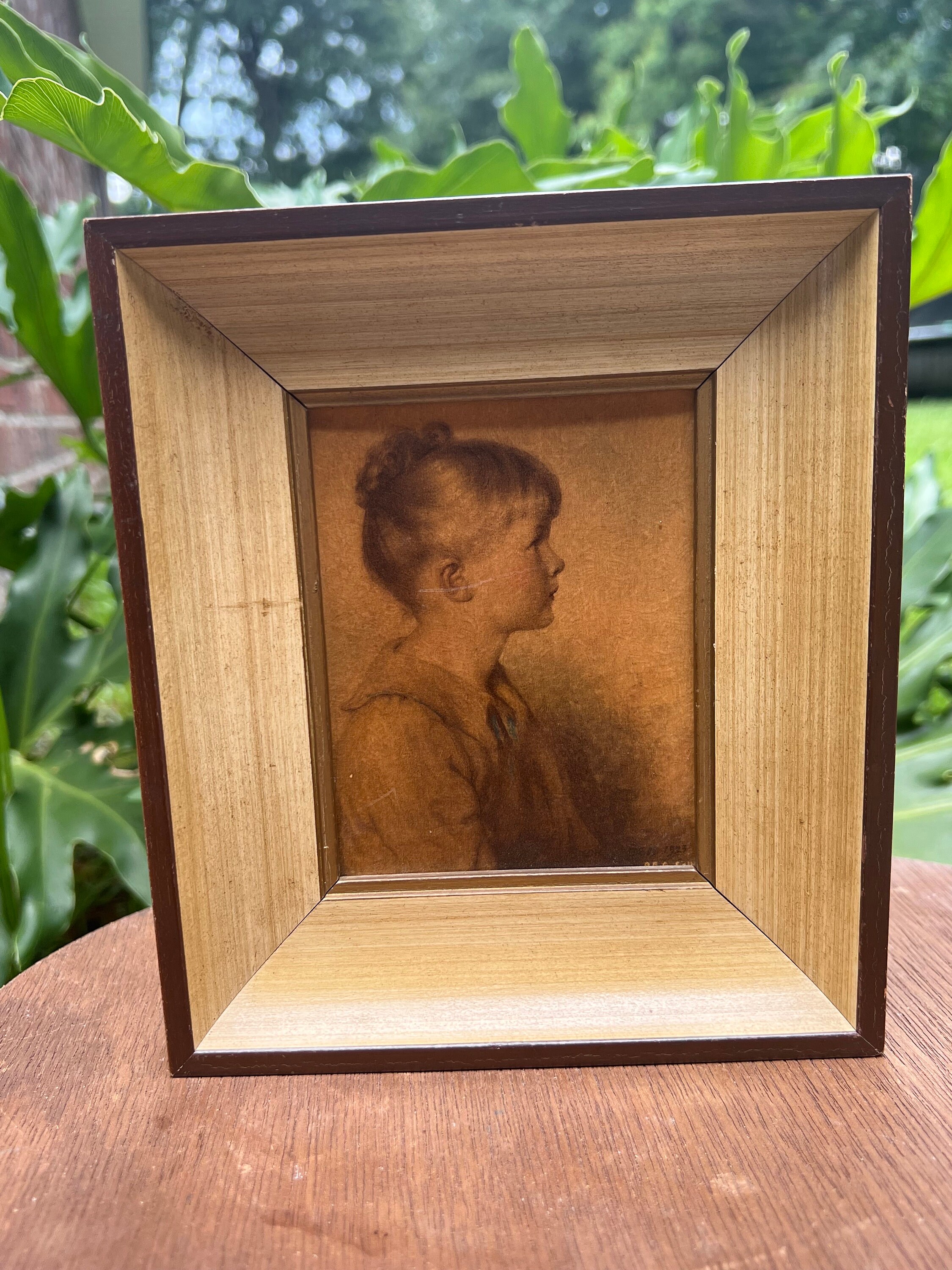 Charlotte” + “peter” | Vintage Edward Gross Co. Framed Prints - Pair - Etsy