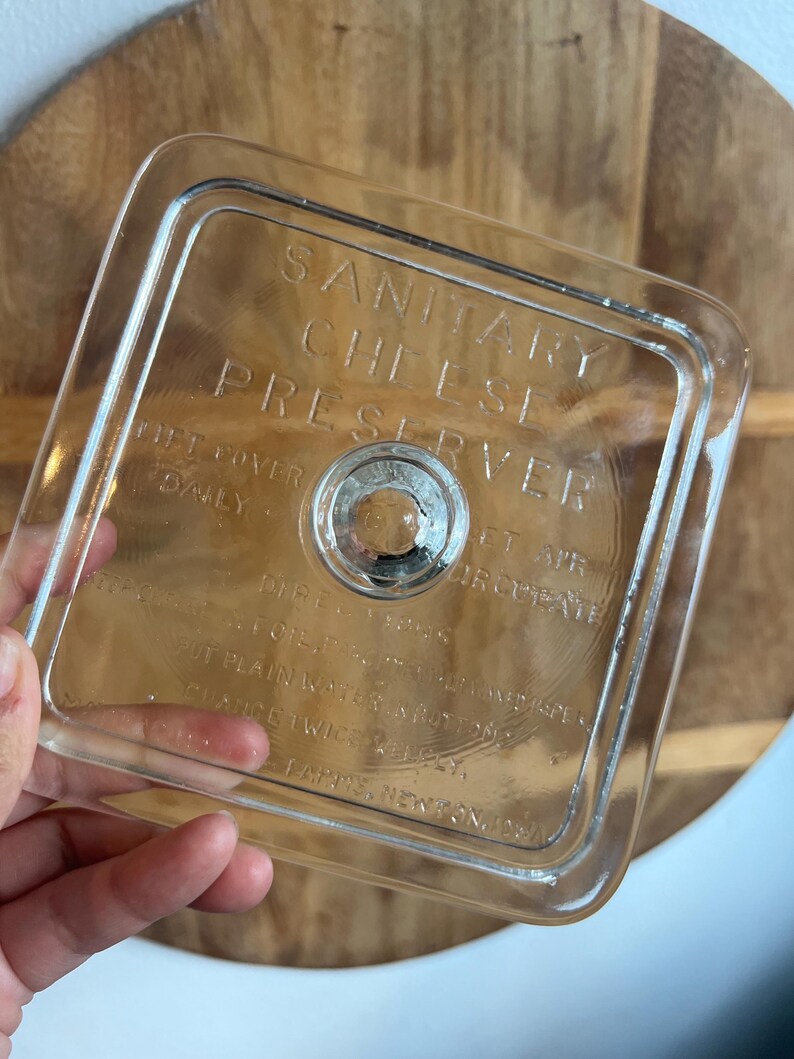 Vintage Maytag Dairy Sanitary Cheese Preserver | Lidded Dish - Etsy