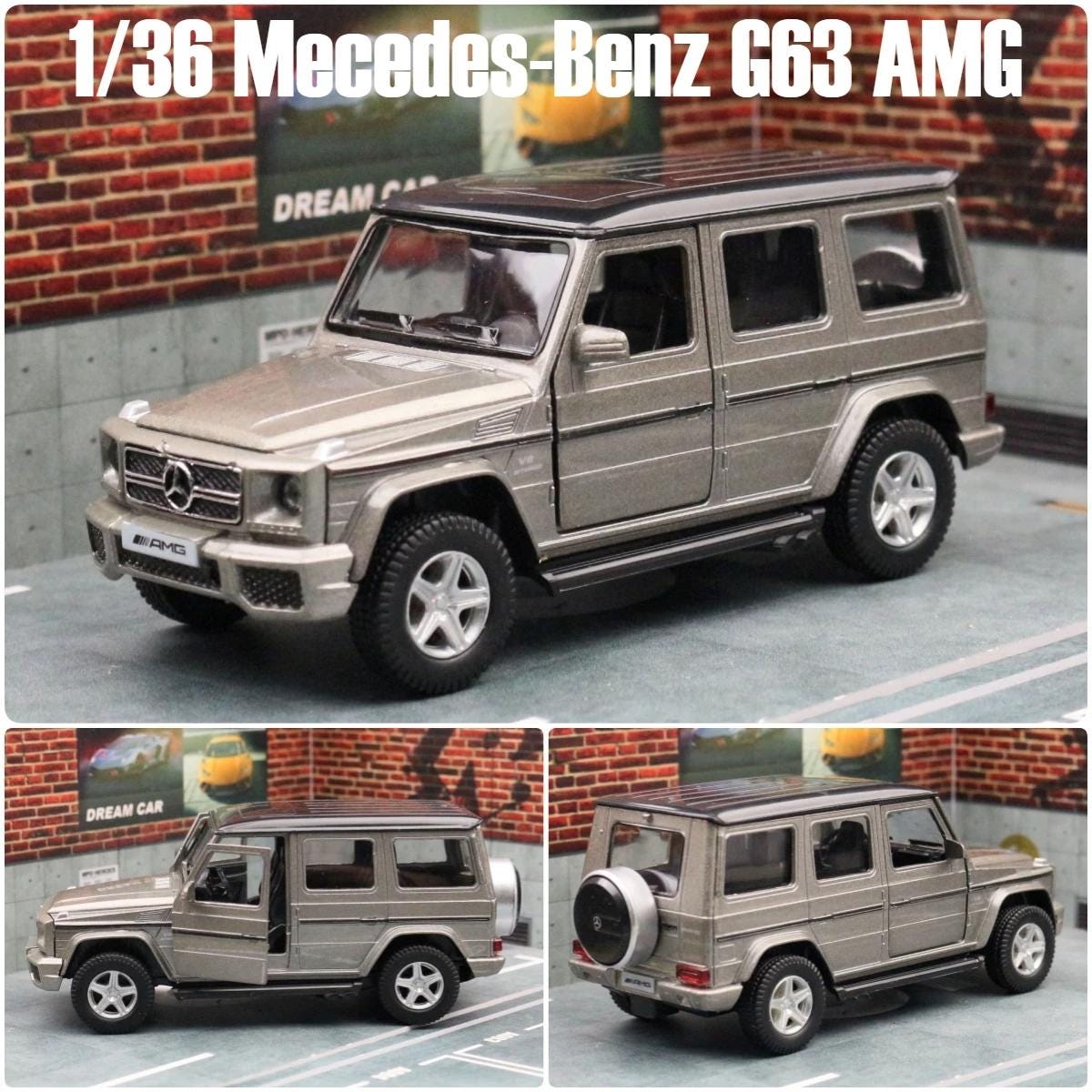 Mercedes-benz G63 AMG G-class, Die Cast Metal, Miniature Model Toy Car ...