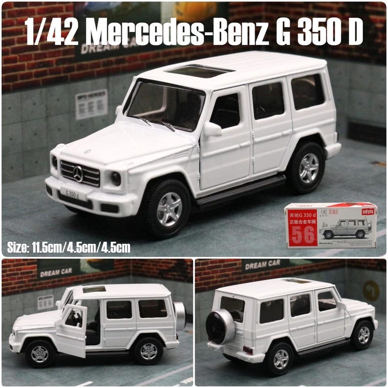 Mercedes-benz G63 AMG G-class, Die Cast Metal, Miniature Model Toy Car ...