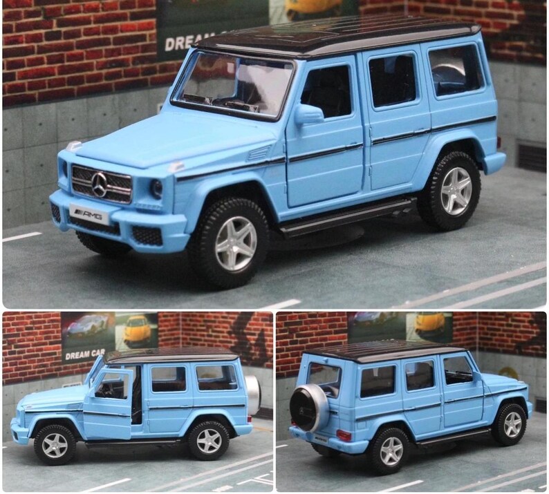 1:36 Mercedes-benz G63 AMG G-class, Die Cast Metal, Miniature Model Toy ...