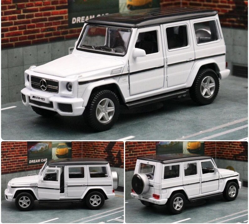 1:36 Mercedes-benz G63 AMG G-class, Die Cast Metal, Miniature Model Toy ...